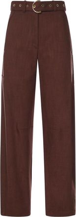 Pinko Pantalons D&eacute;contract&eacute;s - Marron