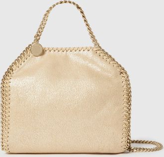 Stella McCartney Falabella Tiny Tote Bag, Woman, Gold