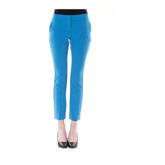 Byblos Pantalon Jean Polyester - Femme - Pantalons - Bleu - Taille: 34 FR