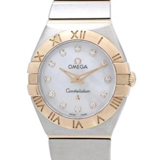 Omega Montre vintage Pre-owned - Femme - Pre-owned - Blanc - Taille: ONE Size