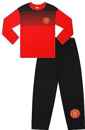 Manchester United Football Club Pyjama long pour homme Rouge Taille L, Rouge, L
