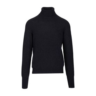 Fedeli Derby Saddler Rollkragenpullover - - Knitwear - Herren - Blau - 2XL