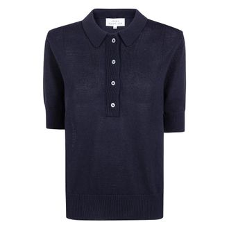 STUDIO NICHOLSON Polo Shirts - - Tops - Damen - Blau - M