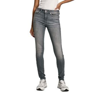 Pepe Jeans London Damen Skinny Lw PL204583 Jeans, Grey (Denim-UH7), 24W / 32L