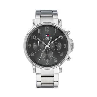 Tommy Hilfiger Daniel Chronograph Uhr - - Accessories - Herren - Grau - ONE SIZE