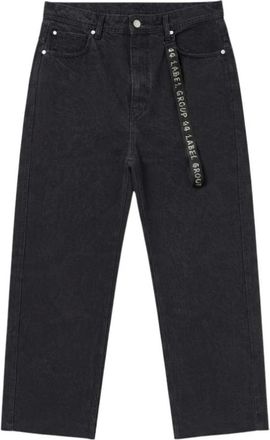 44 Label Group Pantalon Pappas - Homme - Jeans - Noir - Taille: L