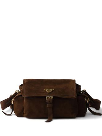 Prada sac cabas Explore médium - Marron