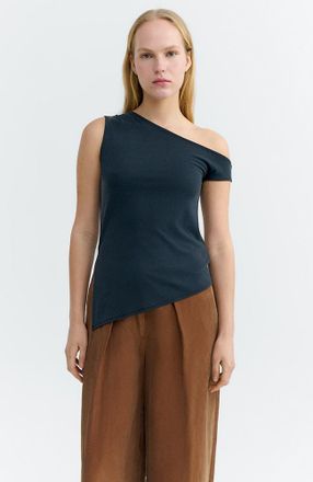 Thinking Mu Thinking MU Damen vegan Top Zohar Schwarz