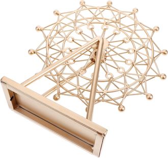Angoily Vintage Metall Riesenrad Modell Dekoration Langlebige Schmiedeeisen Kunst Leichter Desktop Schmuck für Wohnzimmer Büro Ladentheke Stilvolle Home Decor