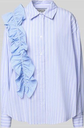 Essentiel Relaxed Fit Hemdbluse aus reiner Baumwolle Modell IBODY