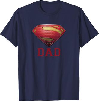 DC Comics Superman Man of Steel Dad of Steel Superpapa Vater Papa T-Shirt