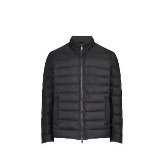 Norwegian Wool Blouson zipp&eacute; col montant