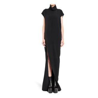 Rick Owens Femme, Robes, Noir, Taille: 38 FR Edfu T Dress