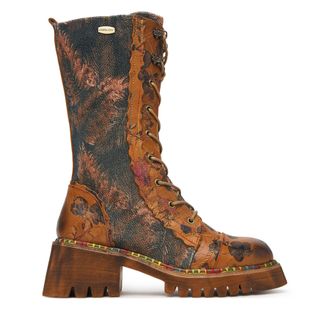 Laura Vita Schn&uuml;rstiefeletten Laura Vita Oyao 02 Braun