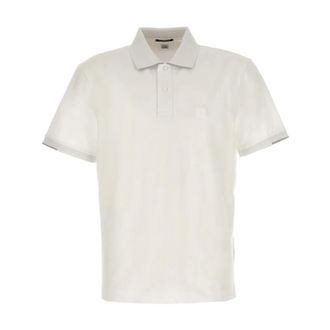 C.P. Company C.p. Company, Homme, Tops, Blanc, Taille: 2XL Polo Blanc Série Metropolis