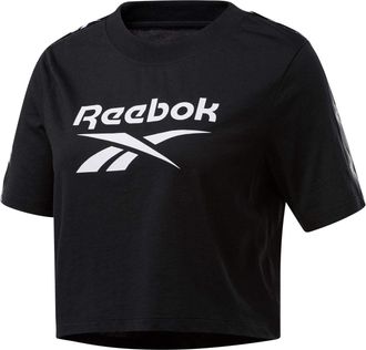 Reebok Damen Te Tape Pack Tee, Black, GQ3882, Gr. XS