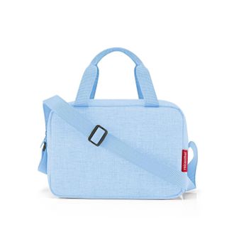 Reisenthel coolerbag-to-go Twist Powder Blue - Kleine Lunch-K&uuml;hltasche zum Umh&auml;ngen -Ideal f&uuml;r Picknicks, das B&uuml;ro und unterwegs