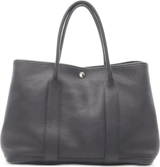 Hermès sac cabas Garden Party PM (2007) - Noir
