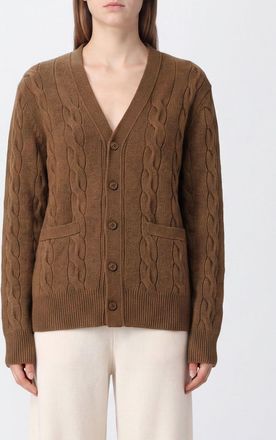 Ami V-Ausschnitt-Cardigan aus Merinowolle mit aufgesetzten Taschen