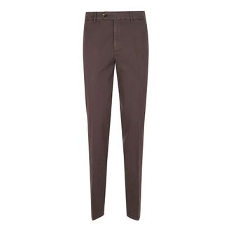 Brunello Cucinelli Homme, Pantalons, Brun, Taille: 2XL Pantalon Casual Teint