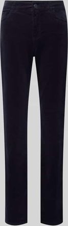 Christian Berg Straight Fit Jeans aus Baumwoll-Mix in Cord-Optik