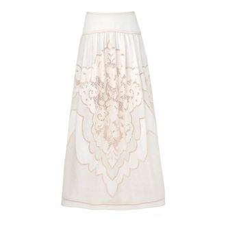 Zimmermann Femme, Jupes, Beige, Taille: 40 FR Daylight Maxi Skirt