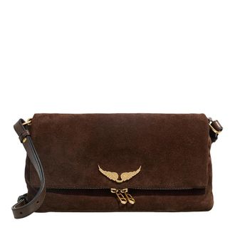 Zadig&Voltaire Crossbody Bags - Rocky Ii Suede - Gr. unisize - in Braun - f&uuml;r Damen