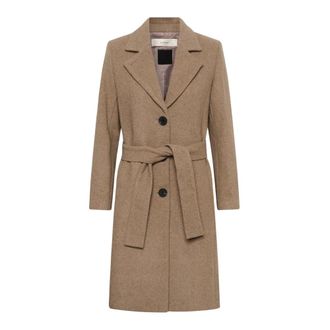 Inwear G&uuml;rtelmantel - - Coats - Damen - Beige - 2XL
