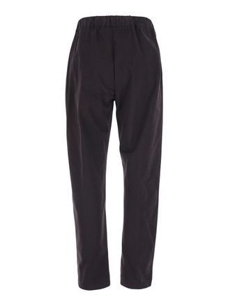 Semicouture Womens Trousers Buddy Brown Cotton