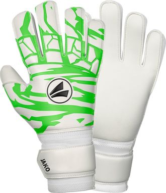 Jako Animal RC Torwarthandschuhe weissgruen, 12 Unisex