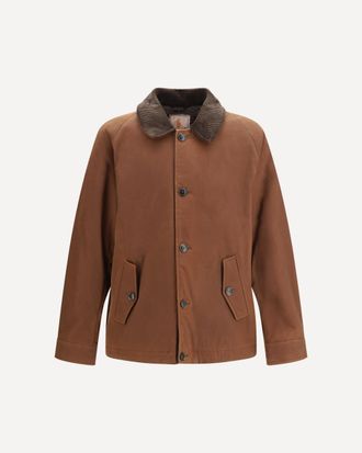 Baracuta Waxed Cotton Deck Jacket Male 44