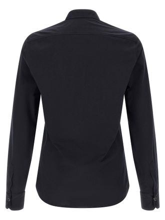 Kiton Cotton Overshirt Shirt - Black