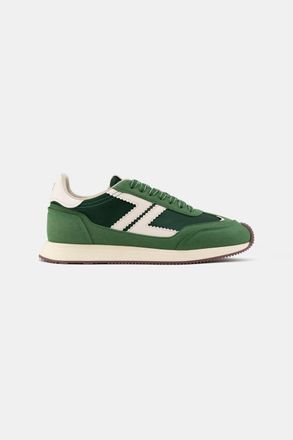 Z&egrave;ta Herren vegan Sneaker Omega Gr&uuml;n