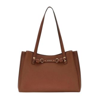 Guess Camelia 3 Comp Tote - - Bags - Damen - Braun - ONE SIZE