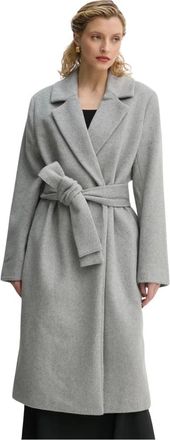 2nd Day 2Ndday, Femme, Manteaux, Gris, Taille: 36 FR Belted Manteaux