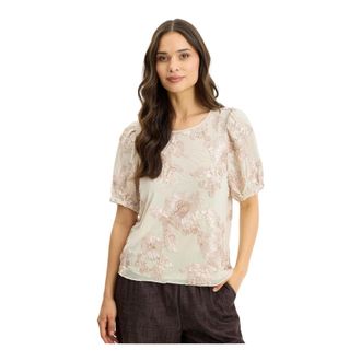 In Front IN Front, Femme, Blouses et Chemises, Beige, Taille: 42 FR Blouse