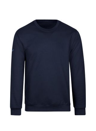 Trigema Damen 574501 Sweatshirt, Blau (Blau 046), 40 (Herstellergröße: M)