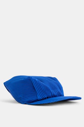 Pleats Please Issey Miyake Womens Cap Blue Hat