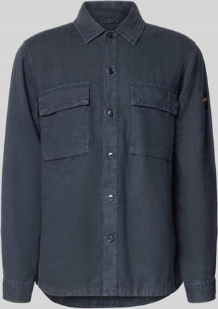 Boss Orange by Hugo Boss Relaxed Fit Freizeithemd aus reinem Leinen Modell LOCKY