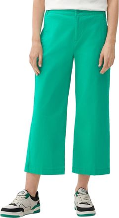 s.Oliver Regular: Culotte mit High Rise-Bund