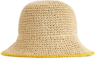Arket Strohhut -Beige