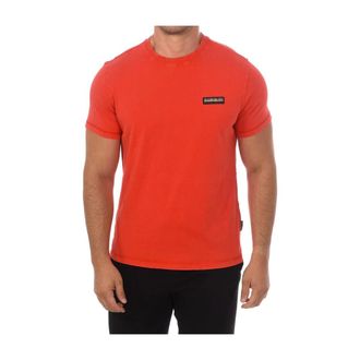Napapijri Homme, Tops, Rouge, Taille: 2XL T-Chemises