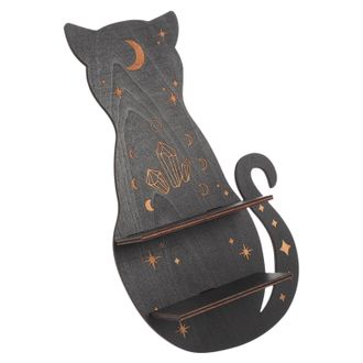 BESPORTBLE Schwebendes Katzen Wandregal Platzsparendes Dekor f&uuml;r Schlafzimmer K&uuml;che und Bad Multifunktionales Wandregal zur Aufbewahrung und Pr&auml;sentation