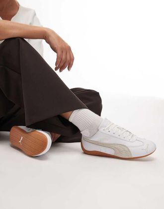 Puma Speedcat OG - Baskets en cuir - Blanc