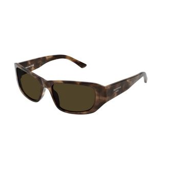 Balenciaga Authentische Brille mit Premium-Qualit&auml;t - - Accessories - unisex - Braun - 57 MM