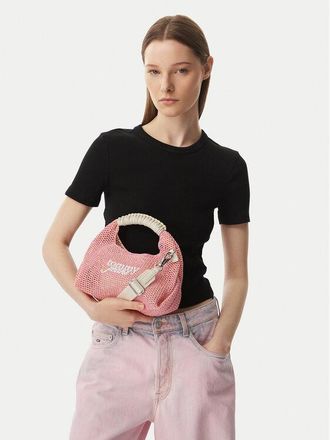 Tommy Jeans Handtasche Tjw Summer Crochet Crossover AW0AW18779 Hellrosa