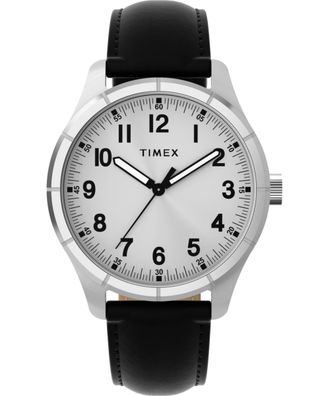 Timex Main Street Schwarz Herren Armbanduhr TW2Y16000
