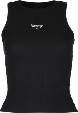 Tommy Jeans Femme, Tops, Noir, Taille: 34 FR T-shirts &eacute;l&eacute;gants pour hommes et femmes