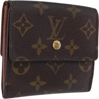 Louis Vuitton Portefeuille en toile Monogram Pre-owned - Femme - Pre-owned - Brun - Taille: ONE Size