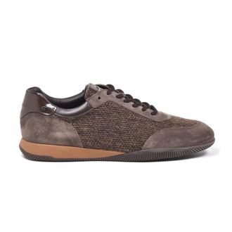 Baldinini Baskets en Daim et Laine - Homme - Chaussures - Brun - Taille: 41 EU
